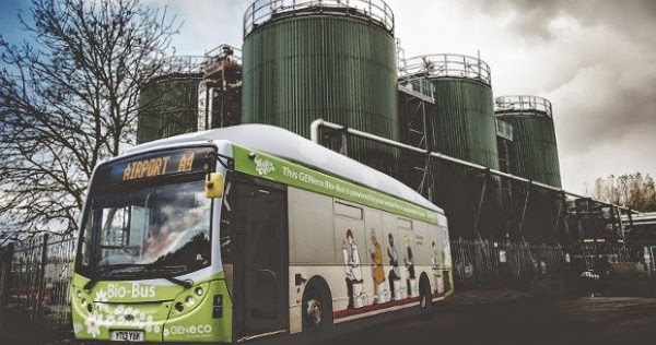 Britain’s first ‘Bio-Bus’ powered entirely by human and food waste ...