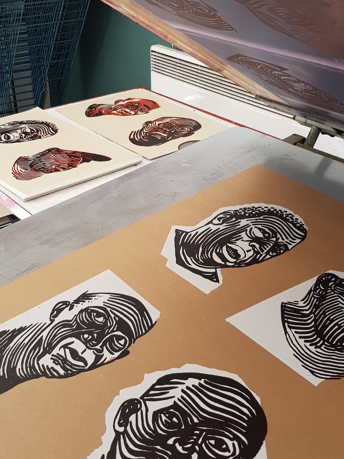 ATELIER de sérigraphie et gravure : Sérigraphie manuelle / Stages ...