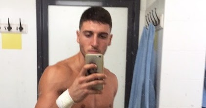 Footballers in underwear: ALESSIO ZINI