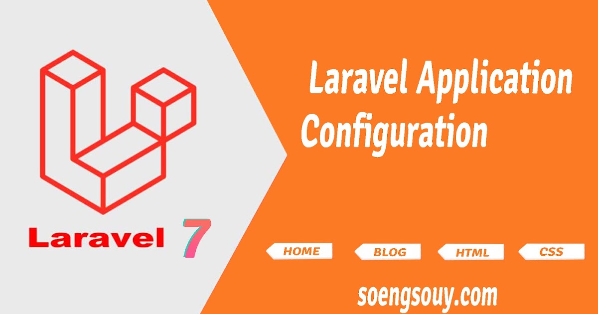 Laravel Application Configuration