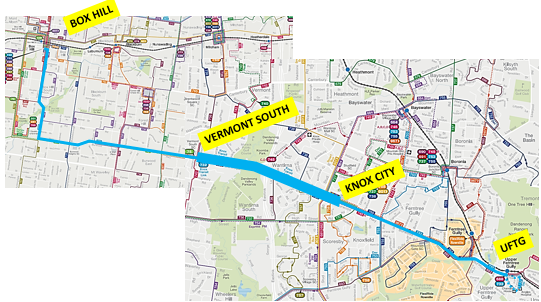 Melbourne on Transit: Timetable Tuesday #144: Bus 732 - Burwood Hwy's ...