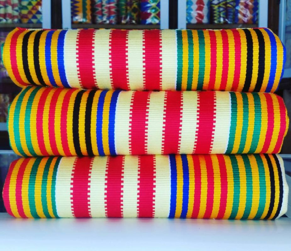 LESSON FOR TODAY : THE CEREMONIAL CLOTHES OF THE AKAN