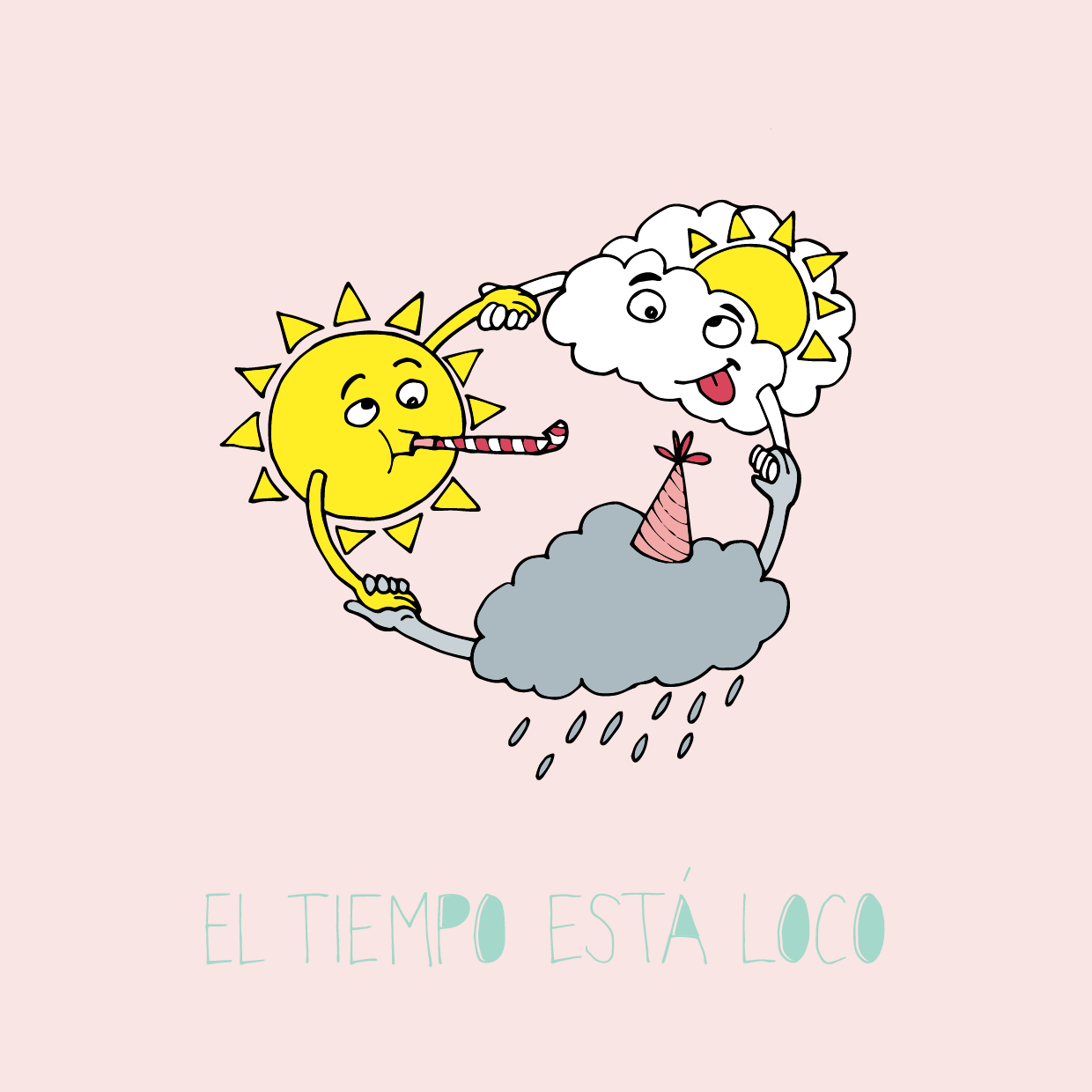 Rastros Ilustrados: El tiempo está loco/The weather is crazy