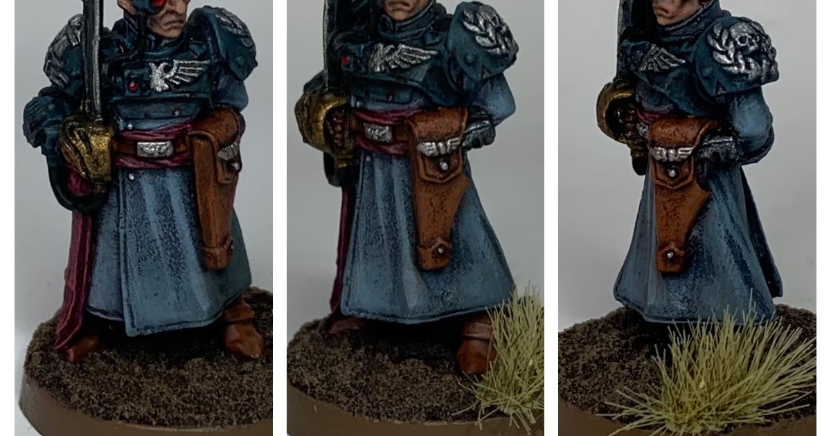 Blue Max Miniatures: Cadian Company Commander