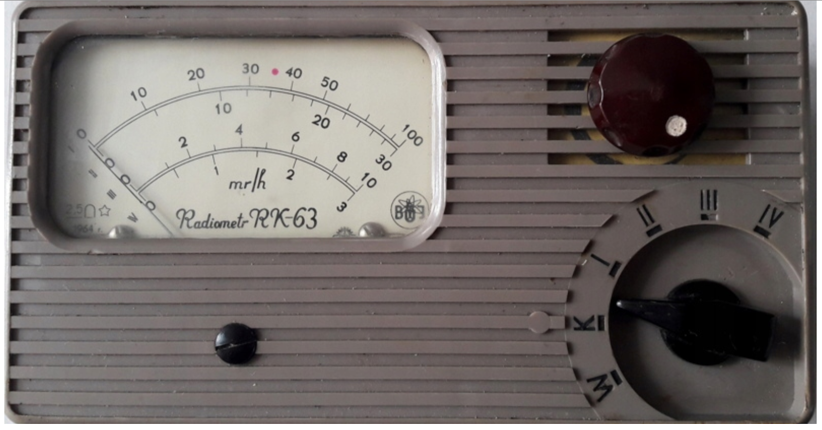 Promieniotwórczość wokół nas - fakty i mity: Radiometr RK-63 ...