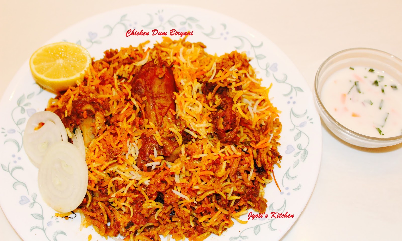 Chicken Dum Biryani (Quick & easy) | Jyoti's Kitchen - Simple & Easy ...