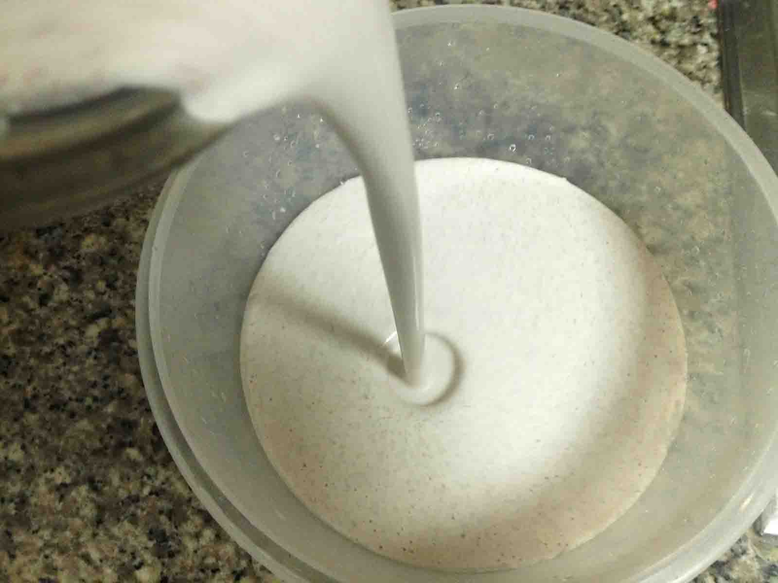 HOW TO MAKE NEER DOSA WITH BROKEN RICE ( PODI ARI DOSA )