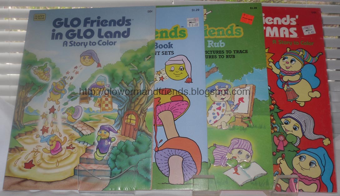 1980s Glo Worm and Glo Friends Toys and Collectibles: BOOKS 2 - Happy ...