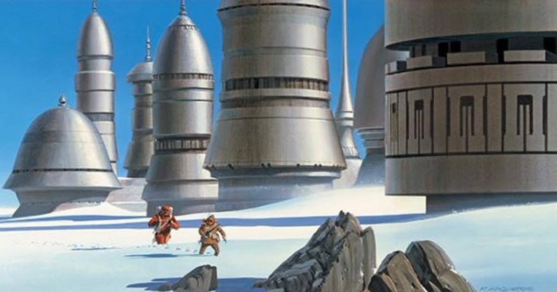 STAR WARS AFICIONADO WEBSITE: AN 'EMPIRE' AT 40: THE ICE CASTLES OF HOTH!