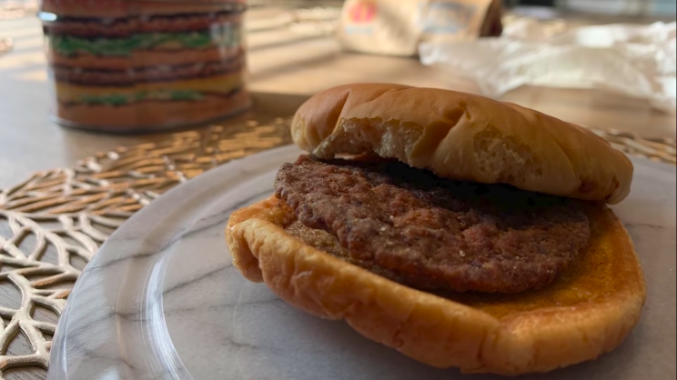 PRESERVED MCDONALD'S BURGER STILL LOOK FRESH AND SPICY AFTER 20 YEARS