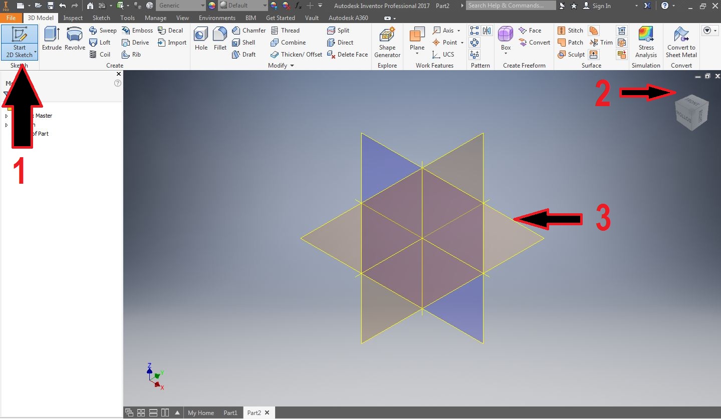TUTORIAL GAMBAR 3D AUTODESK INVENTOR UNTUK PEMULA