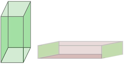 Área de un Prisma Rectangular (regular). - Matemática Serie 23