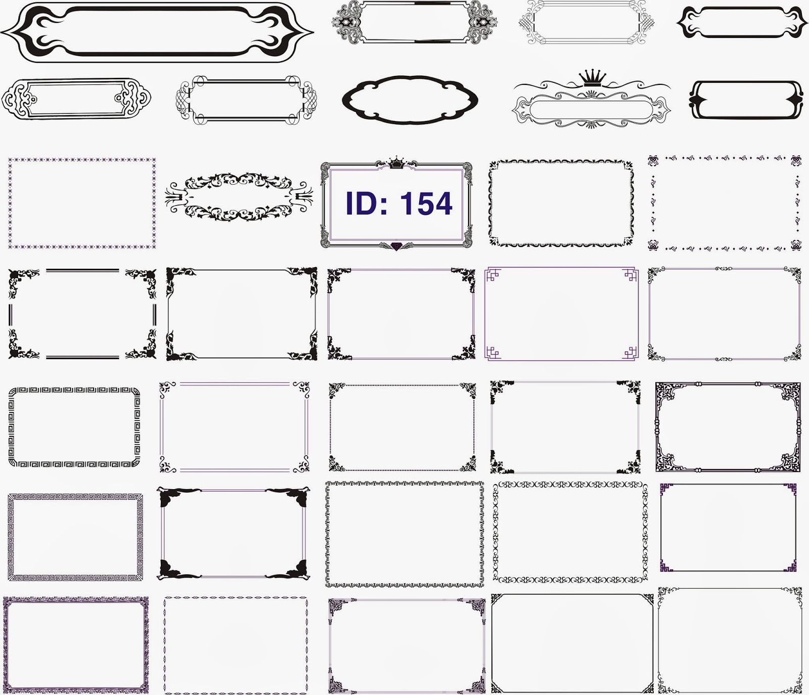 vietsinhvienit: khung viền vector