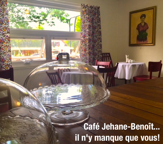 Jehane Benoît au menu du Musée de Sutton: Ouverture du nouveau Café ...