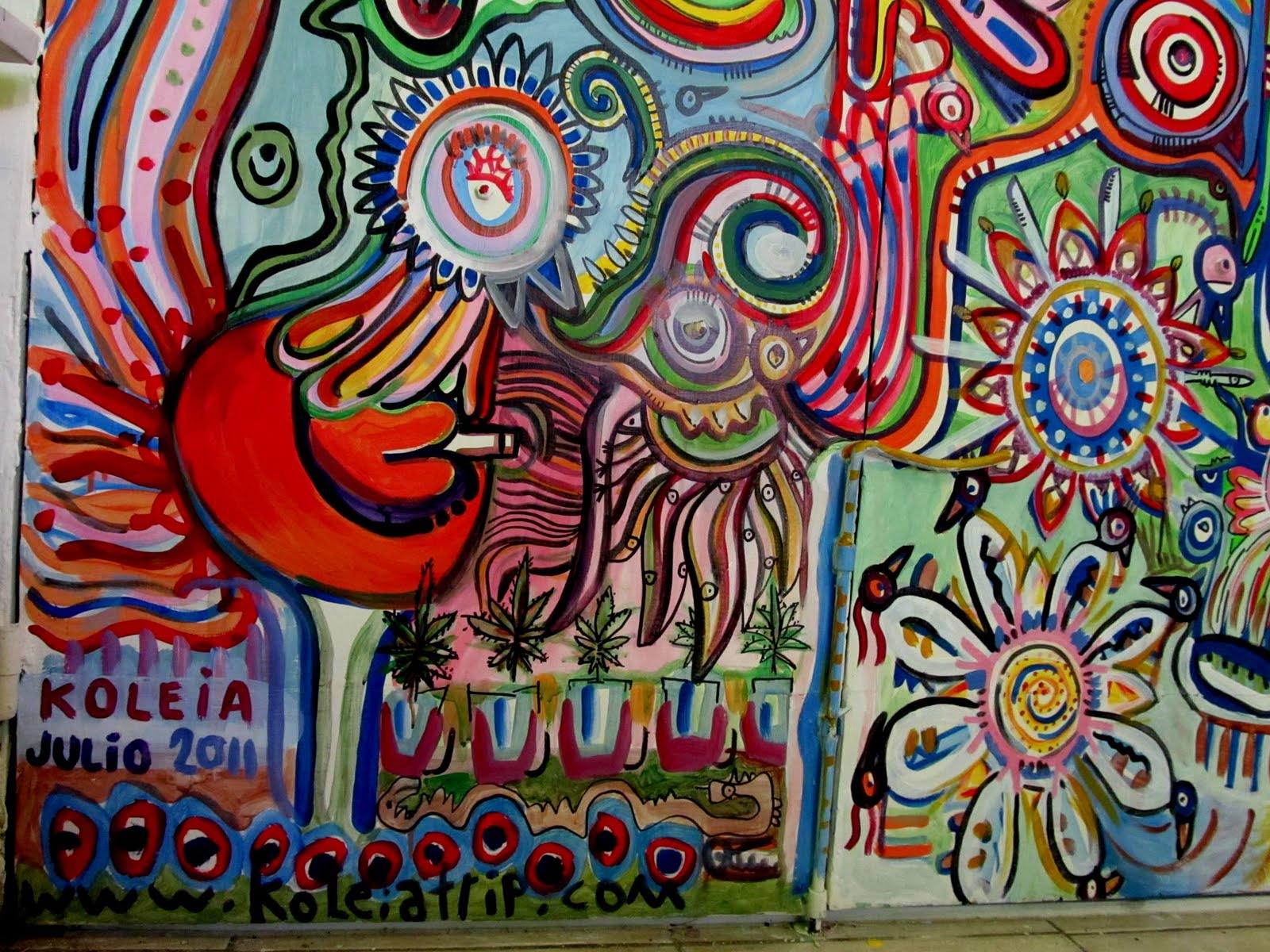 Koleia's Art: Los monicongos de Casa Verde, El Salvador