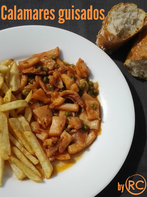 Recursos Culinarios: CALAMARES GUISADOS
