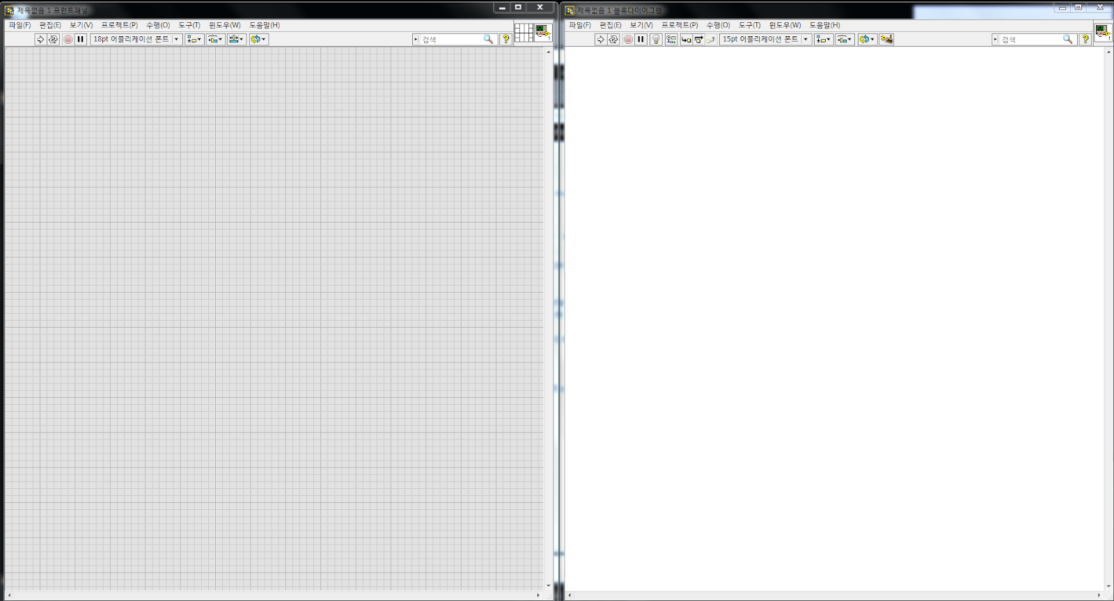 Lesson1 LabVIEW 소개 및 Hello World 만들기