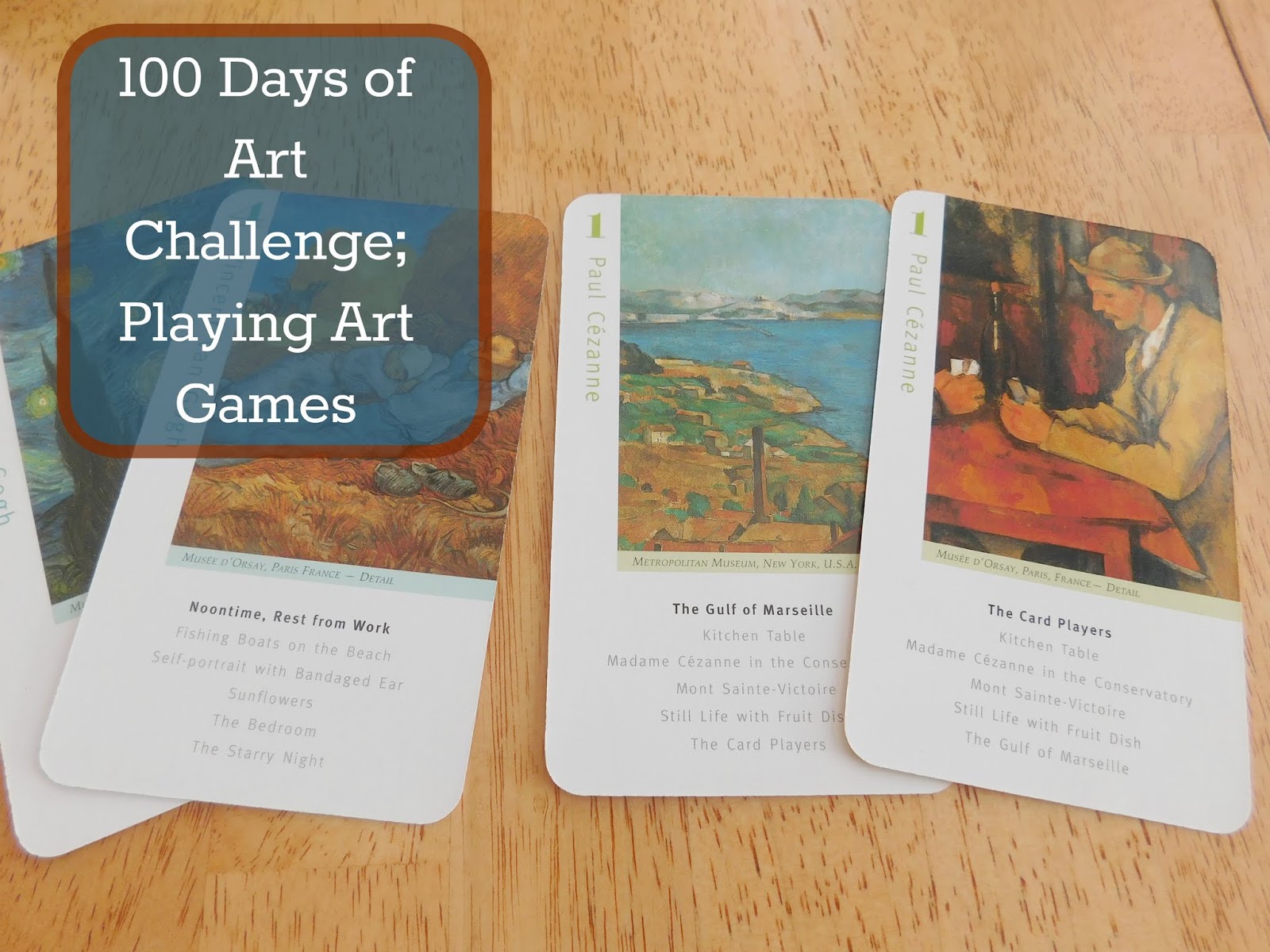 Art Project #69-- Playing a Go Fish Art Game