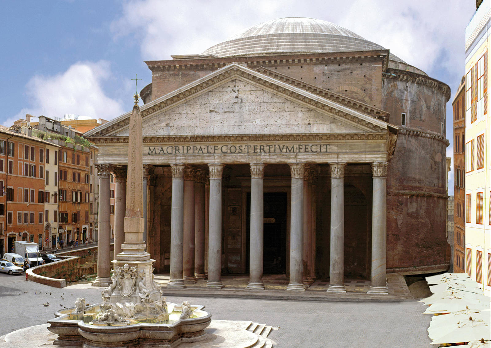 The Pantheon by Marcus Vipsanius Agrippa 27 BCE - 125 CE