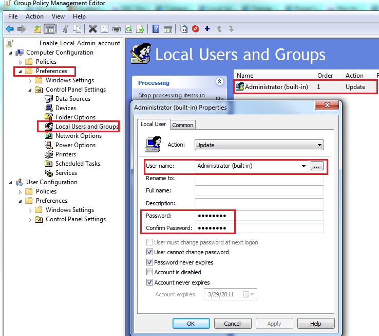 DemoInfoZone Change Local Admin Password Through Group Policy DemoInfoZone Change Local Admin Password Through Group Policy