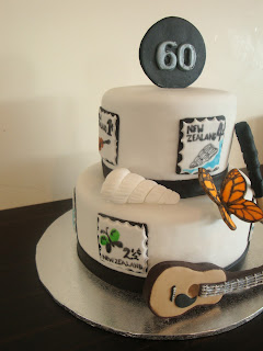 Mrs Woolley's Cakes: 60th birthday cake