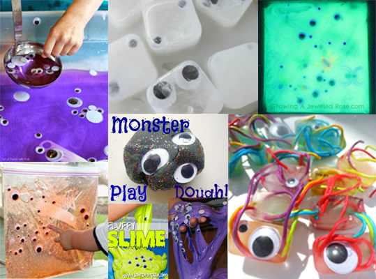 Halloween Activities & Printables with Googly Eyes | Totschooling ...