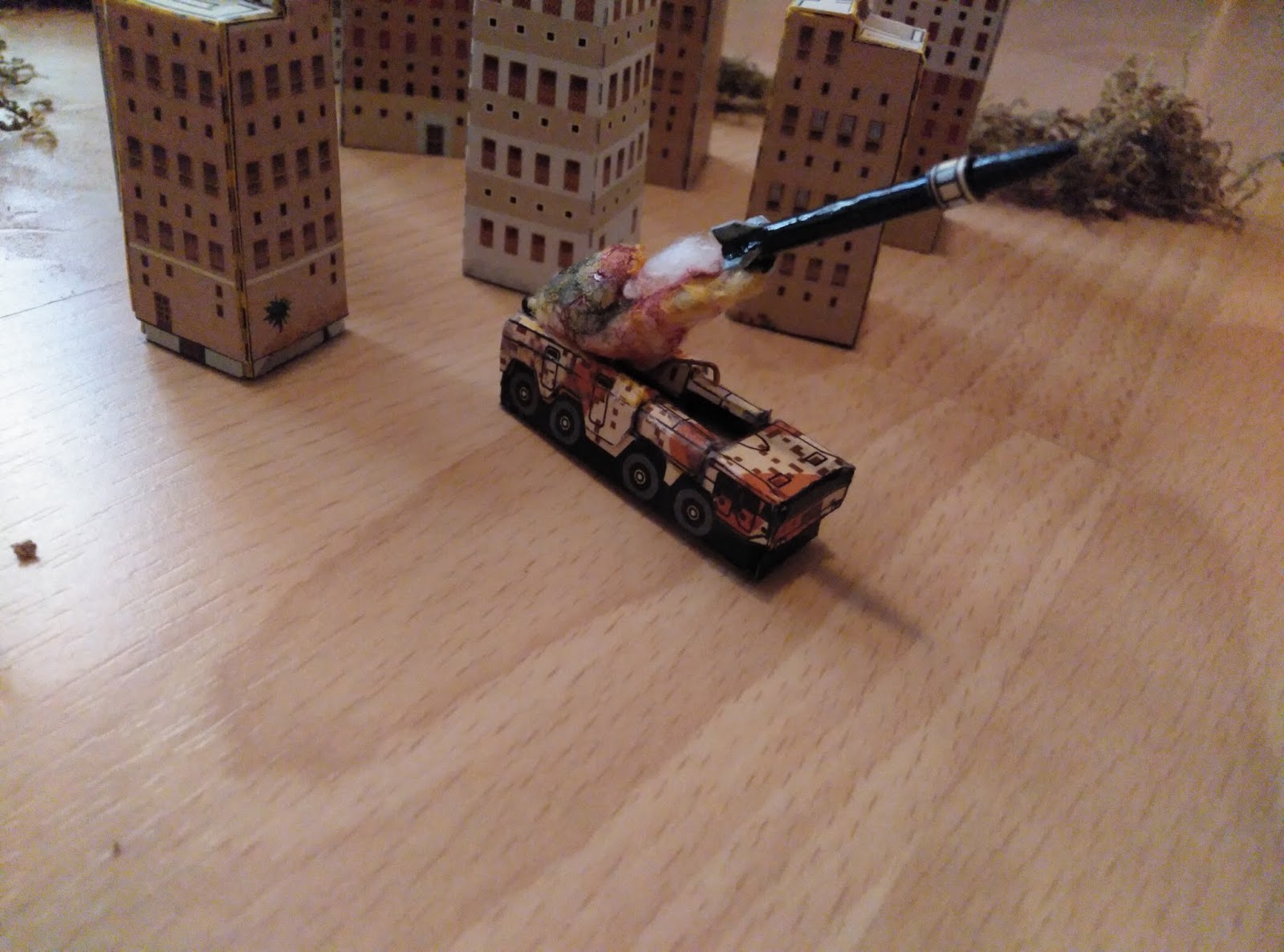 LAS MAQUETAS DE MAMARRO - PAPER MODEL: CAMIÓN LANZAMISILES WANSHAN ...