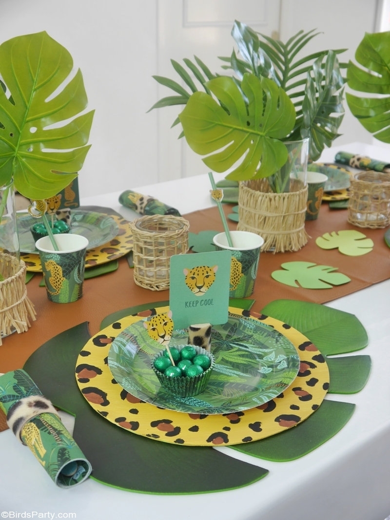 Jungle Party Ideas and DIY Decor - Party Ideas | Party Printables Blog