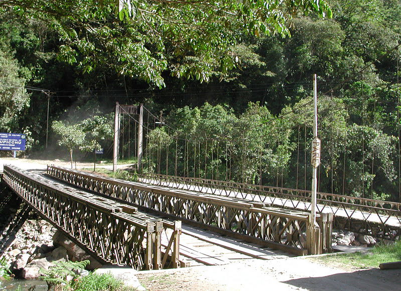 Bridge of the Week: Peru's Bridges: Puentes Rio Urubamba