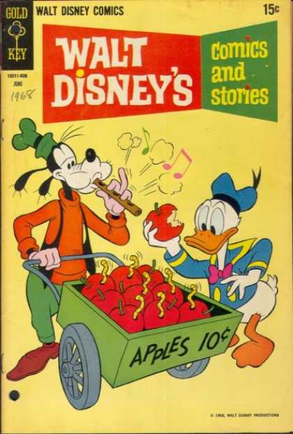 walt disneys comics and stories-COVERS COMICS-CAPAS DE GIBI-07