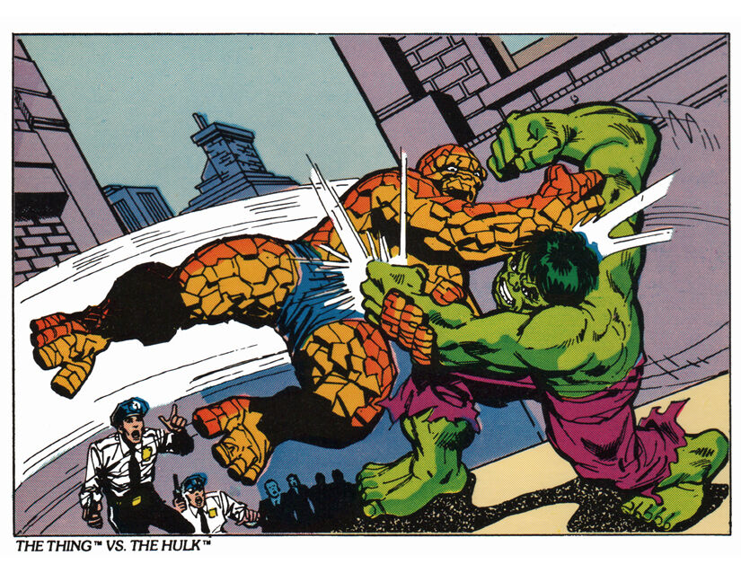 "Hero Envy" The Blog Adventures: HULK VS THING