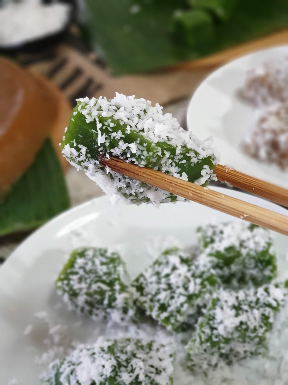 Jeannie62 Kitchen: PANDAN KUIH KOSUI (KUEH KO SWEE)
