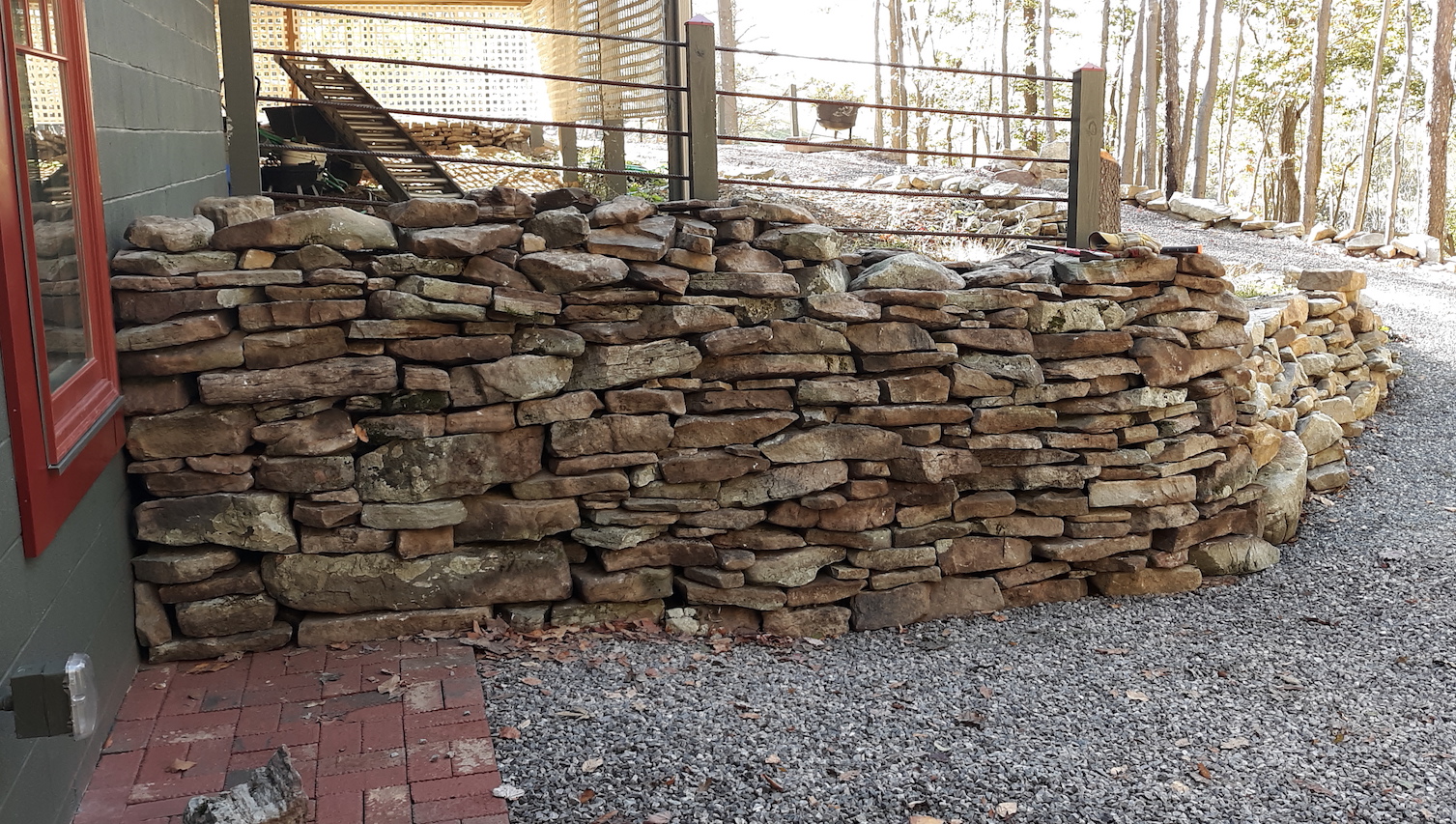 Life is Good : ): Wall Finished