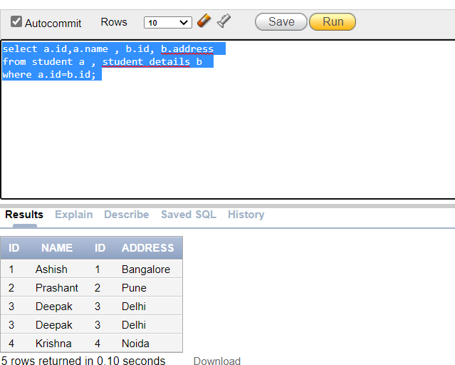 SQL Joins and its importance in Oracle Database #Diksha Oracle Training ...