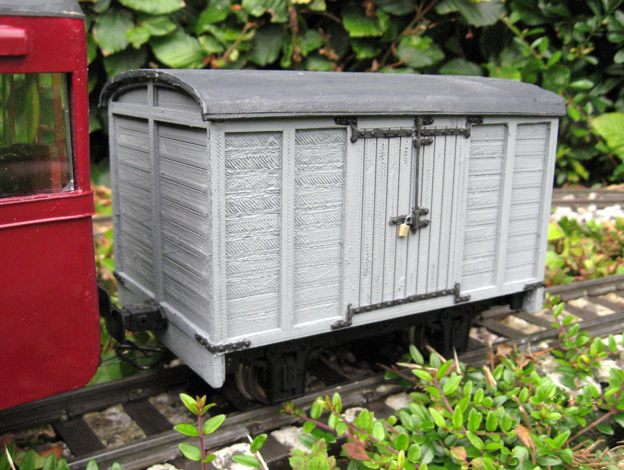 Peckforton Light Railway: How I constructed a luggage van by 3D printing
