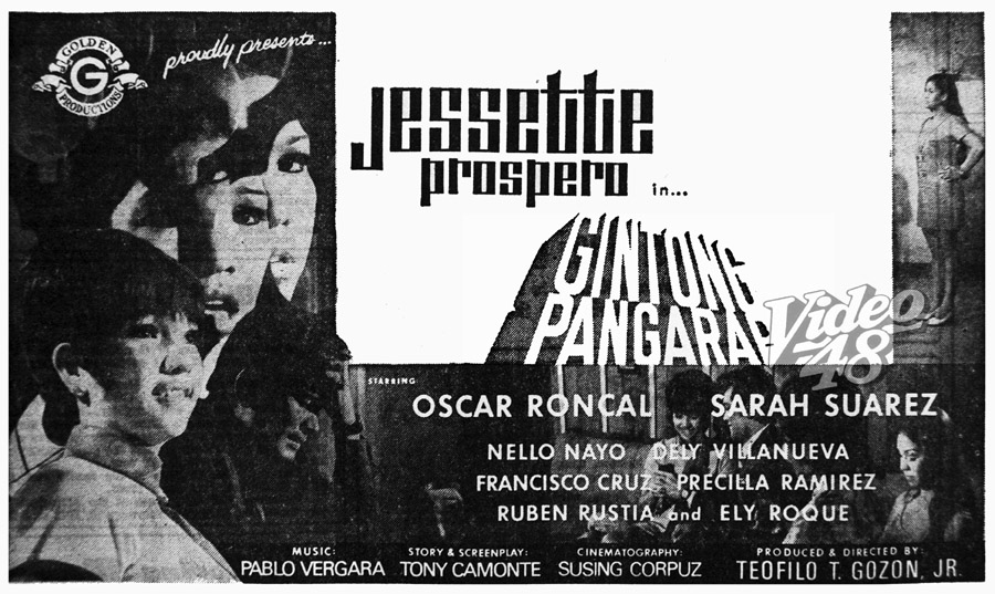 Video 48: THE SEVENTIES # 233: JESSETTE PROSPERO, OSCAR RONCAL, SARAH ...