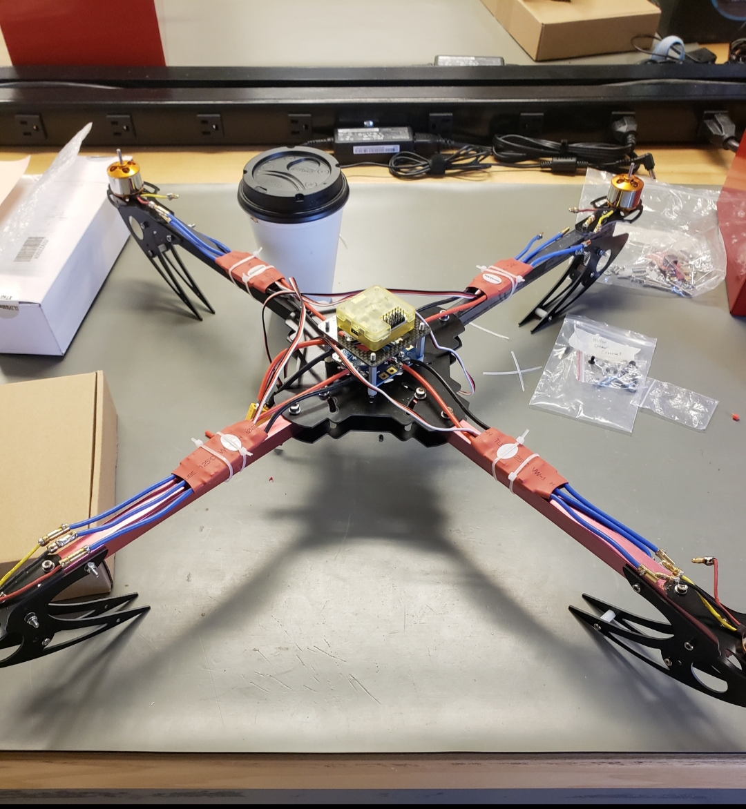 Connor Cromwell Unmanned Systems Portfolio: Multi-Rotor Assembly