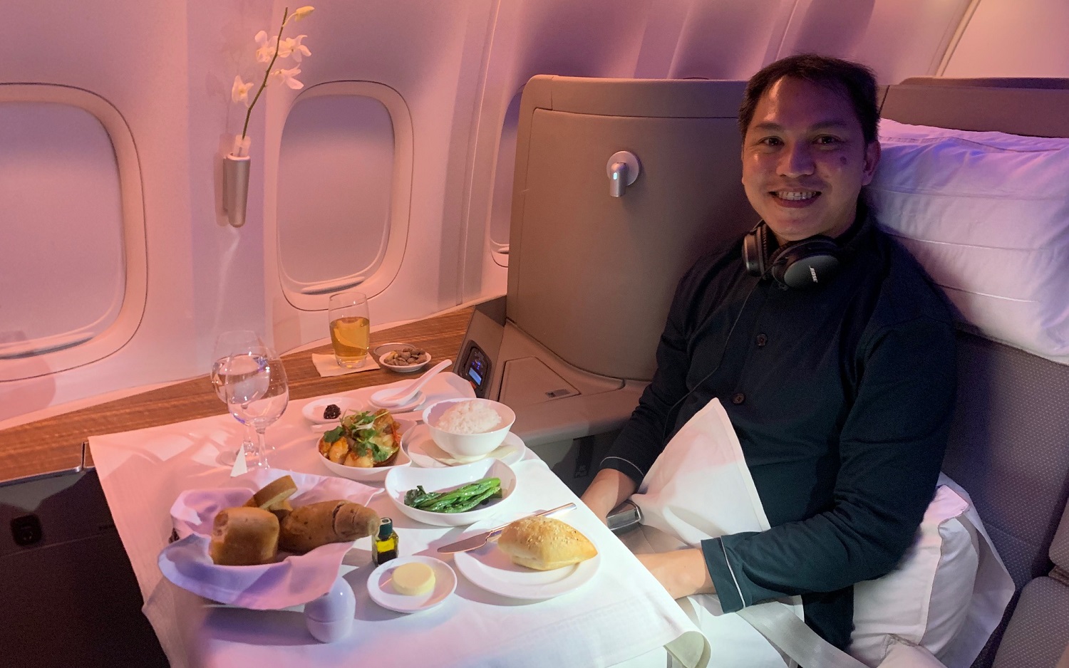Cathay Pacific First Class 777 300er