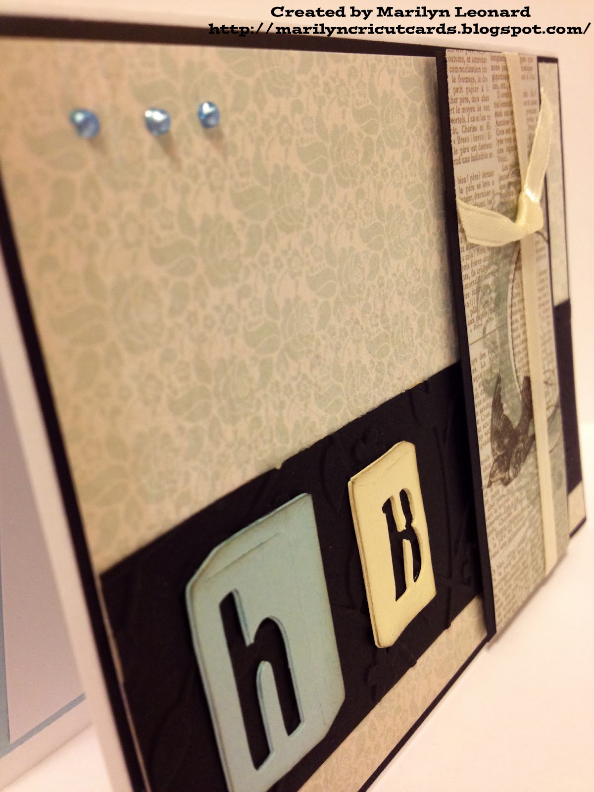 ~ Marilyn's Cricut Cards ~: HB Blocks