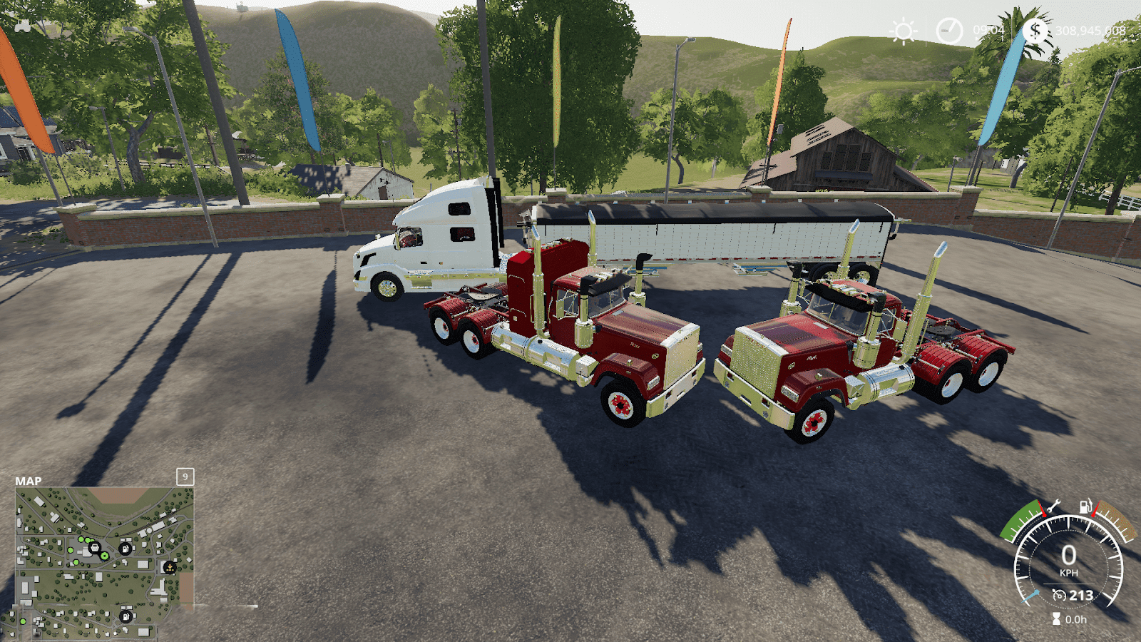 FS19 Mack Daycab and Mack Sleeper Truck v1.5 - FS 19 & 22 USA Mods ...