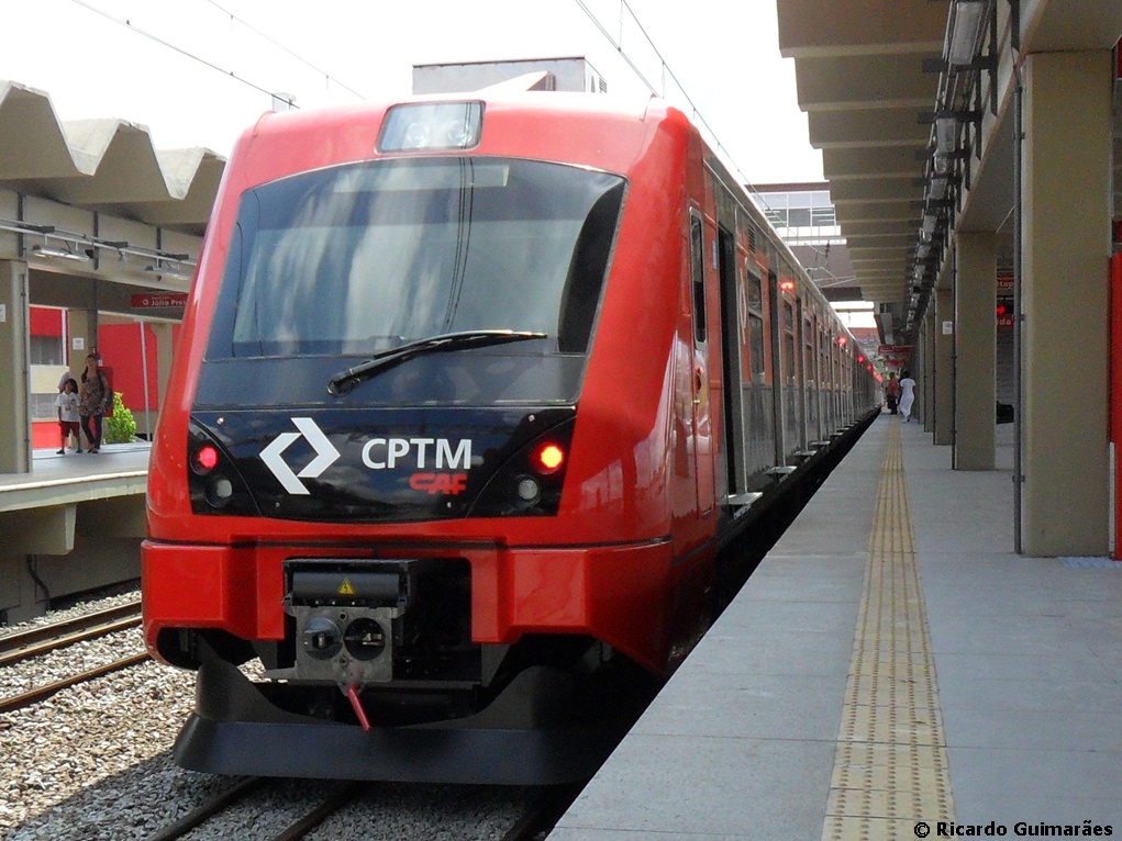 Linha 7-Rubi da CPTM ganha mais um trem novo Série 7000 ~ Diário da CPTM