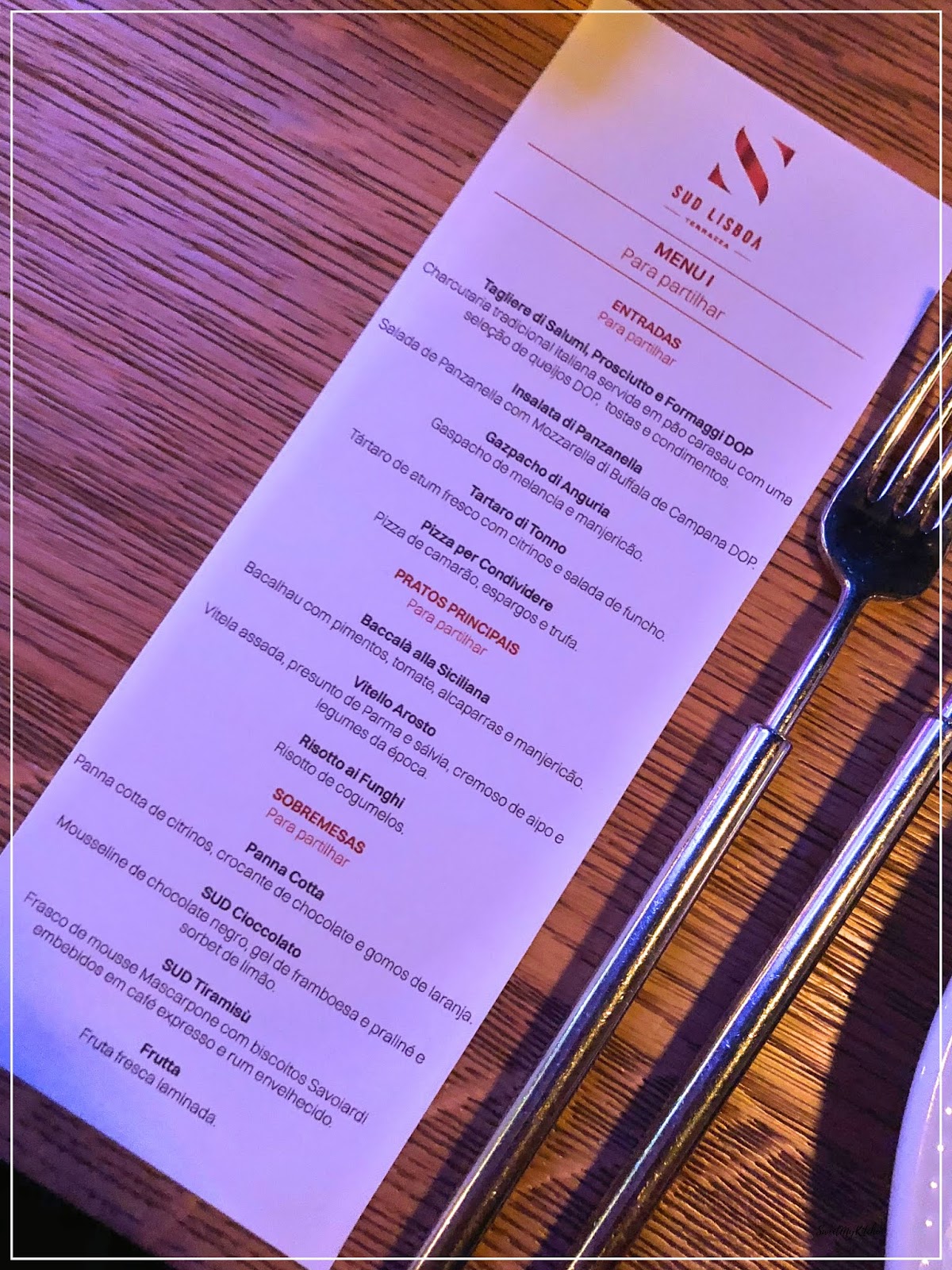 Sweet my Kitchen: SUD Lisboa