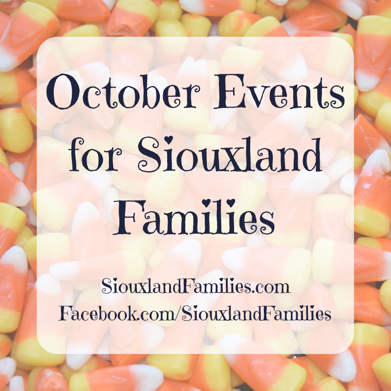 October Events In Siouxland For Kids Families October Events In Siouxland For Kids Families
