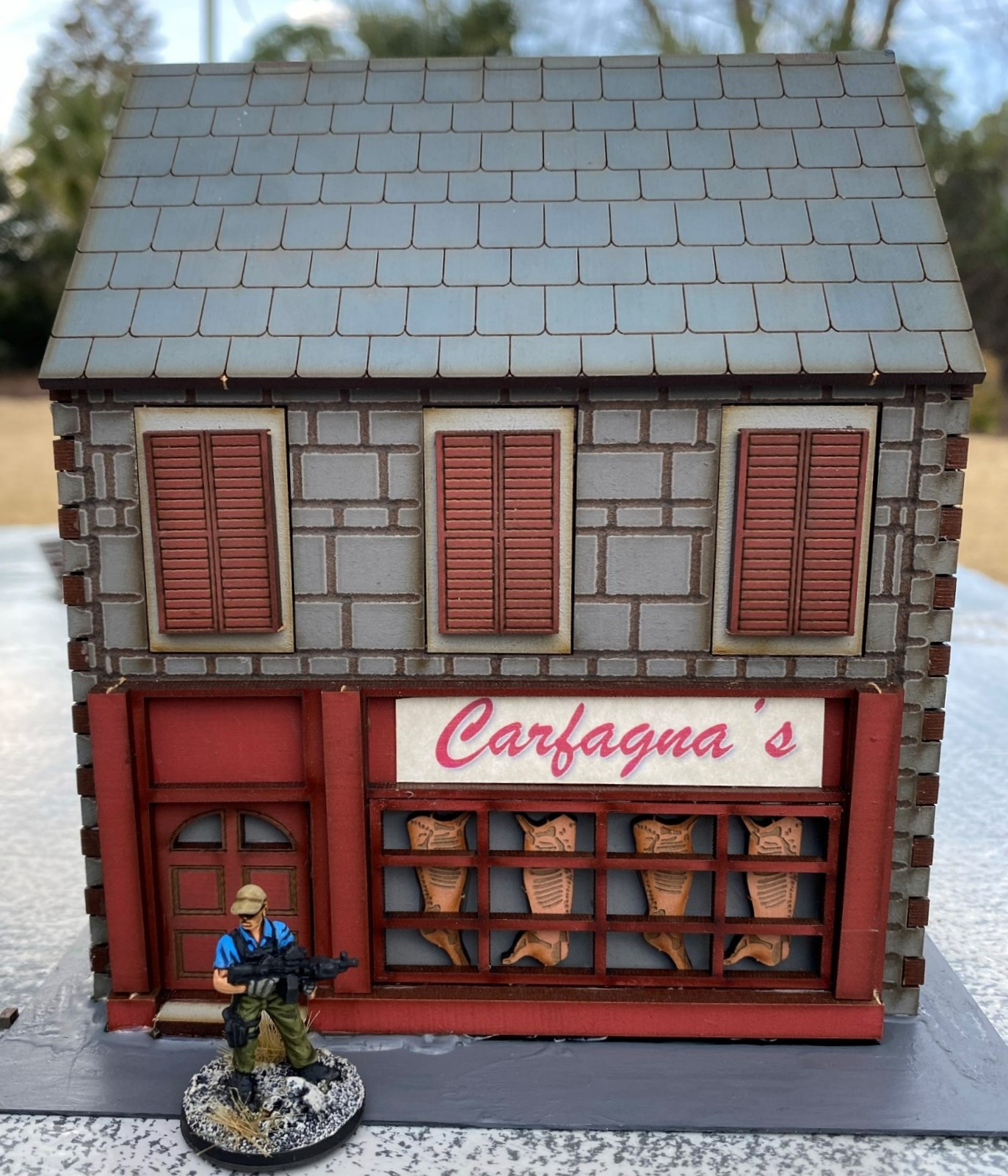 Miros' Games: 28mm Modern Buildings from 4Ground