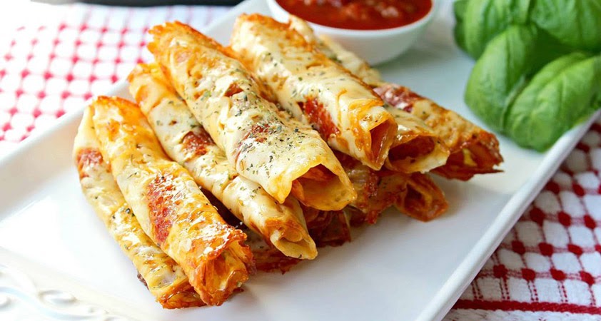 Pizza rolice | Aleksandrini trači...