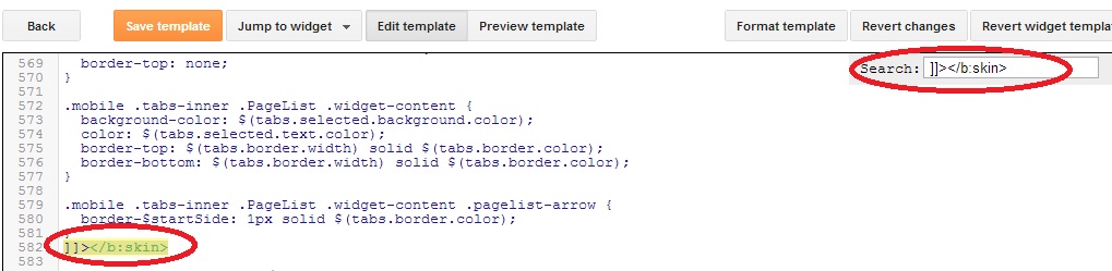 Customize Your Jump Break in Blogspot | Blogspot Tutorials