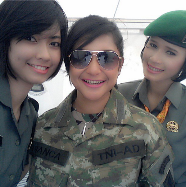 Foto Tni Tentara Cantik Indonesia My Lite Blog