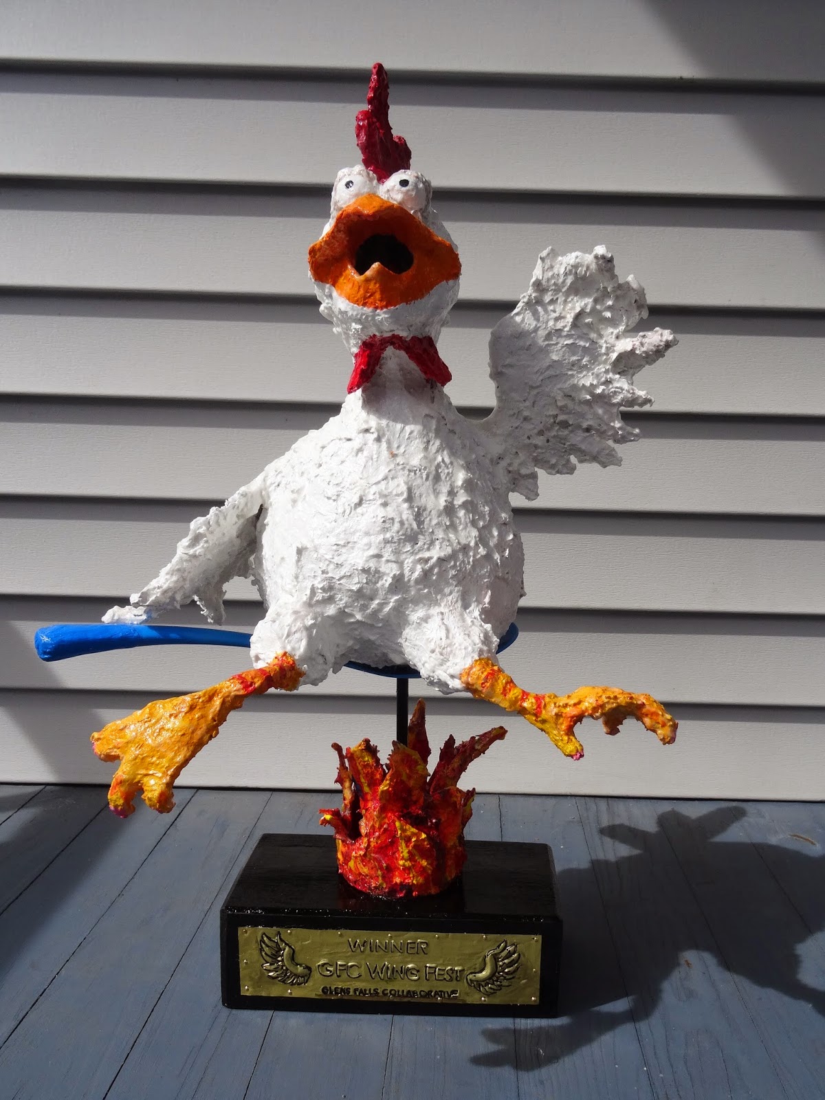 There's a Dragon in my Art Room: All about the Chicken Trophy!