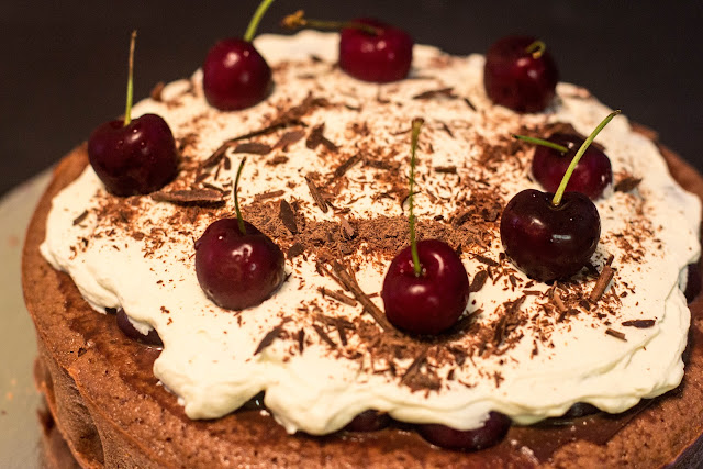 Black Forest Trifle Cake - Fongolicious