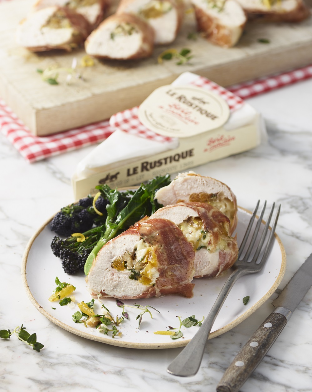Le Rustique Brie de Caractère, Apricot, And Walnut Stuffed Chicken ...